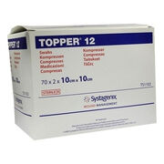 TOPPER 12 Kompr.10x10 cm steril 70X2 St - Medipolis Intensivshop