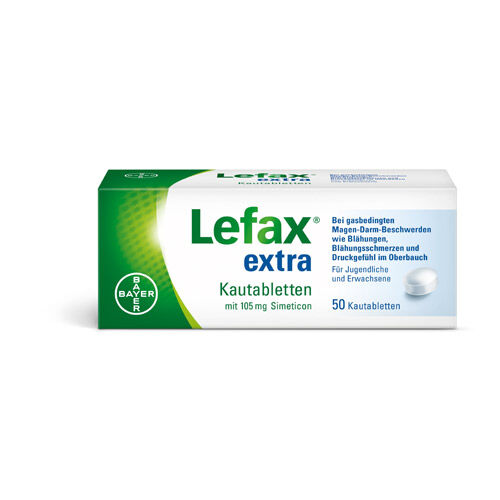 LEFAX extra Kautabletten 50 St - Medipolis Intensivshop