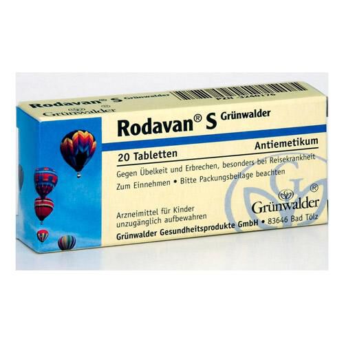 RODAVAN S Gruenwalder Tabletten 20 St - Medipolis Intensivshop