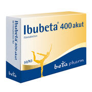 IBUBETA 400 akut Filmtabletten 50 St - Medipolis Intensivshop