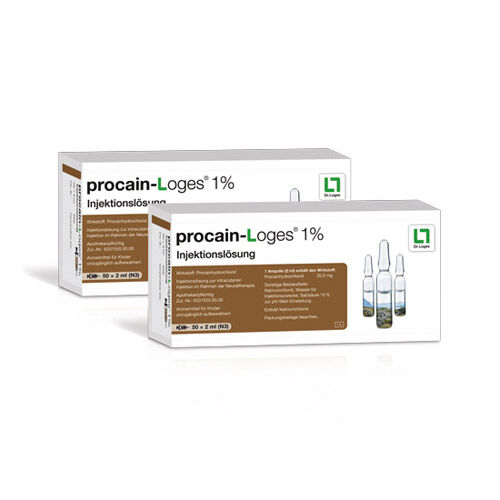 PROCAIN-Loges 1% Injektionslösung Ampullen 100X2 ml - Medipolis ...