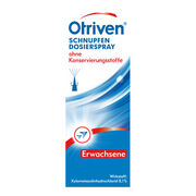 OTRIVEN 0,1% Dosierspray o.Konservierungsstoffe 10 ml - Medipolis ...