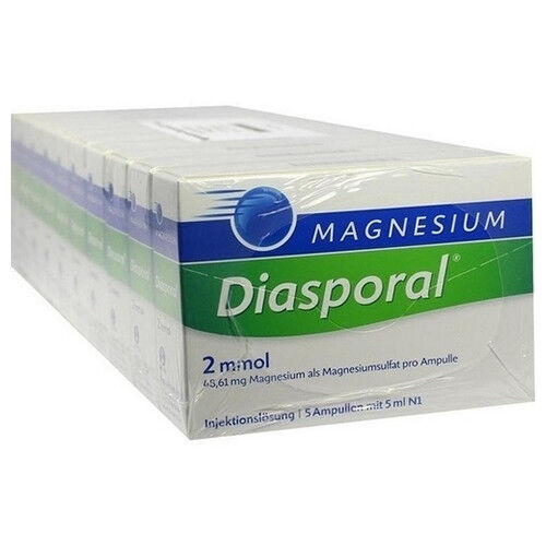 MAGNESIUM DIASPORAL 2 mmol Ampullen 50X5 ml - Medipolis Intensivshop