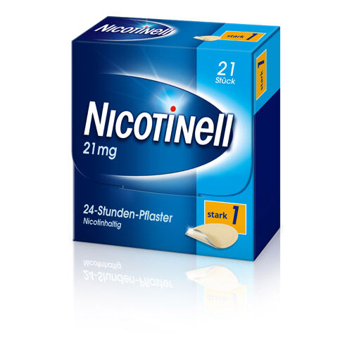 NICOTINELL 21 mg/24-Stunden-Pflaster 52,5mg 21 St - Medipolis Intensivshop