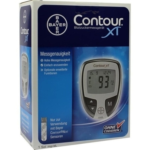 CONTOUR XT Set mg/dl 1 St - Medipolis Intensivshop