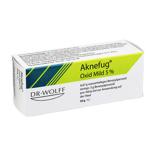 AKNEFUG oxid mild 5% Gel 50 g - Medipolis Intensivshop