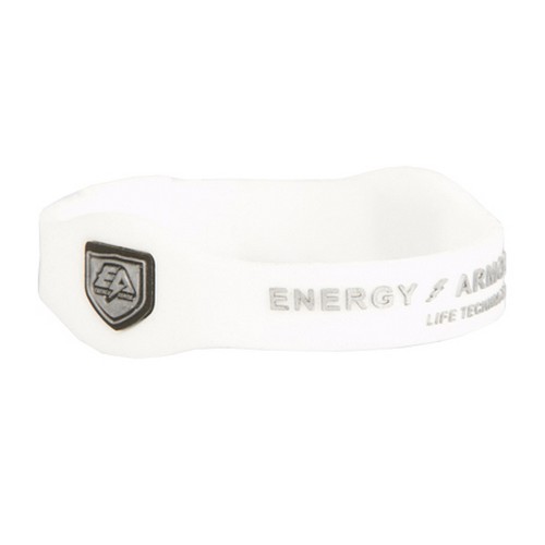 Energy Armor Energieband weiß/ silber Größe L 1 St - Medipolis Intensivshop