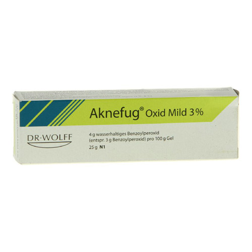 AKNEFUG oxid mild 3% Gel 25 g - Medipolis Intensivshop