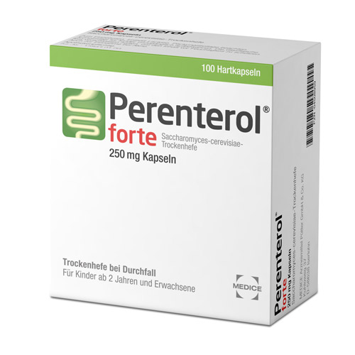PERENTEROL forte 250 mg Kapseln 100 St - Medipolis Intensivshop