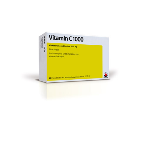 VITAMIN C 1000 Filmtabletten 20 St - Medipolis Intensivshop