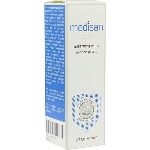 MEDISAN Plus Antitranspirant Deo Spray 50 ml - Medipolis Intensivshop