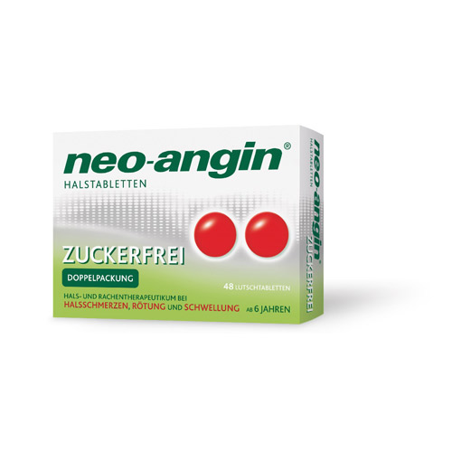 NEO ANGIN Halstabletten zuckerfrei 48 St - Medipolis Intensivshop