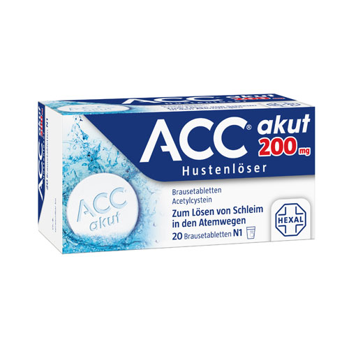 ACC akut 200 Brausetabletten 20 St - Medipolis Intensivshop