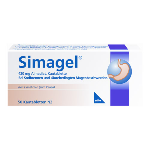 SIMAGEL Kautabletten 100 St - Medipolis Intensivshop