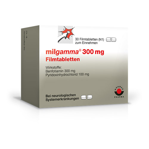 MILGAMMA 300 mg Filmtabletten 90 St - Medipolis Intensivshop