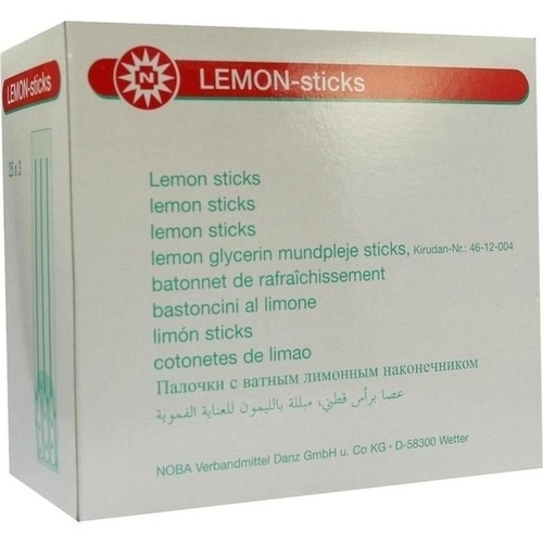 LEMON STICKS 25X3 St - Medipolis Intensivshop