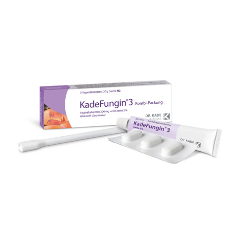 KADEFUNGIN 3 Kombip.20 g Creme+3 Vaginaltabl. 1 St - Medipolis Intensivshop